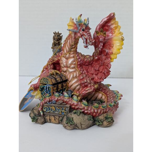 Accents | 1999 Westland Giftware Dragon Lore English Dragon Figurine ...
